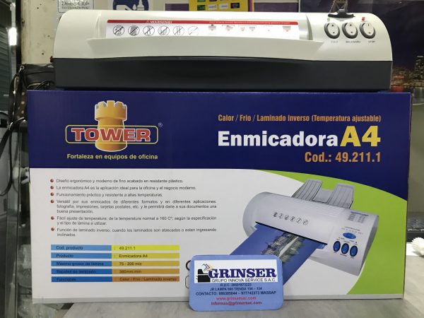 Laminadora Enmicadora A4 ALE