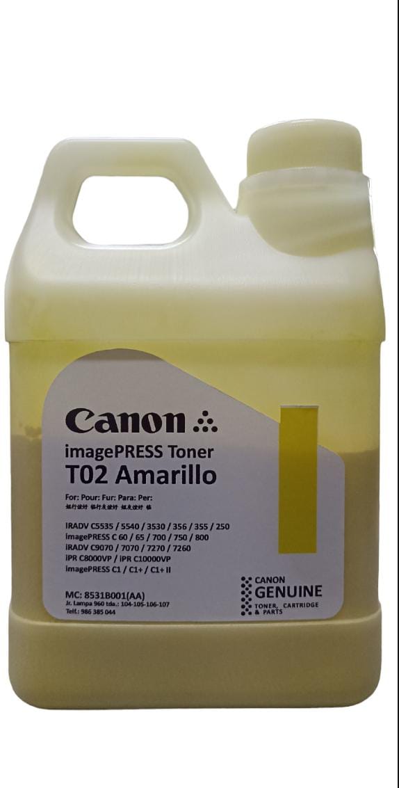 TONER ORIGINAL T02 (Recarga) 400grms